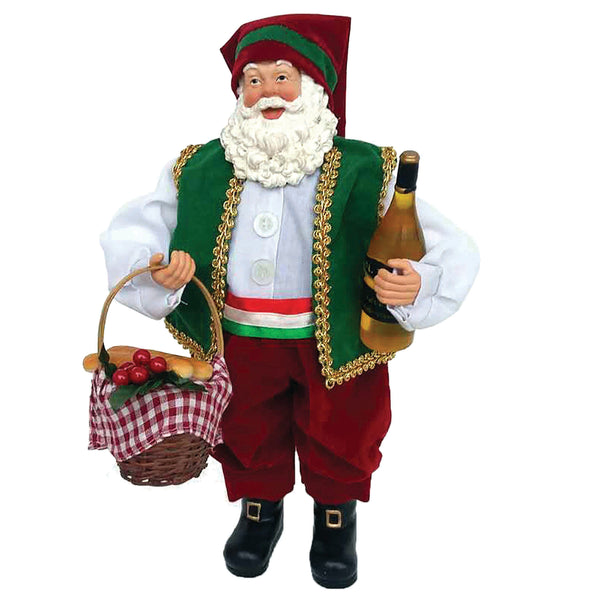 Italian Santa - 12" Santa Santa from Wild Wings